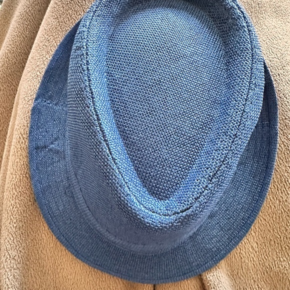 Accessories | Stylish Blue Fedora Hat | Poshmark